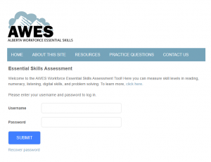 New AWES – Essential Skills Group Inc
